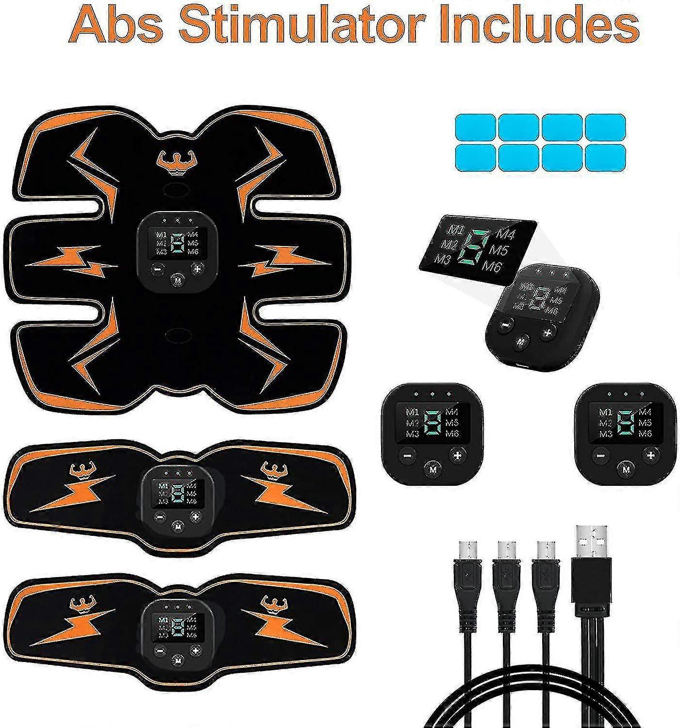 Abs Stimulator, Ab Stimulator Ems Abdominal Muscle Stimulator | Fruugo UK