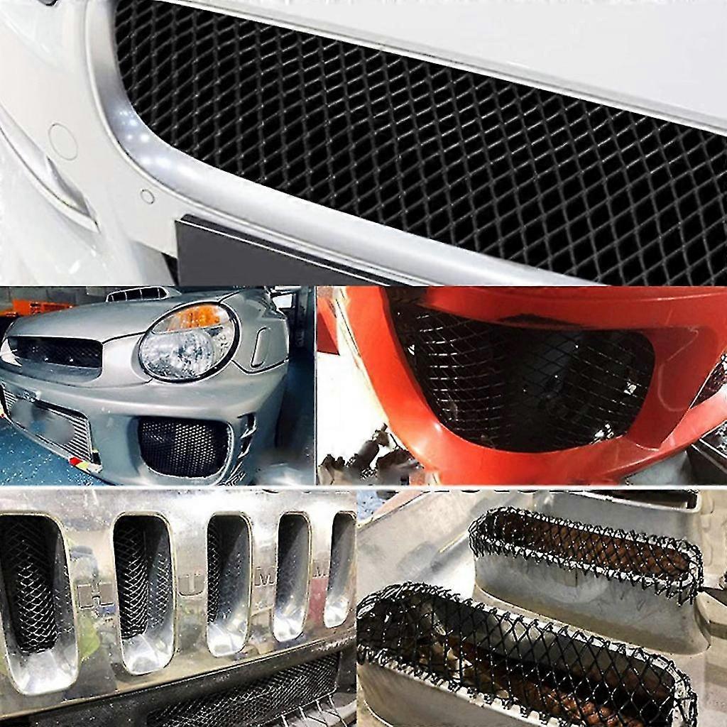 Car Grille Mesh Aluminium Car Race Grill Net Vent Tuning Durable ...