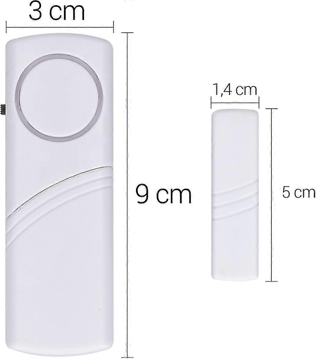 Door And Window Alarm - 4x Wireless Anti-intrusion Alarm | Fruugo UK