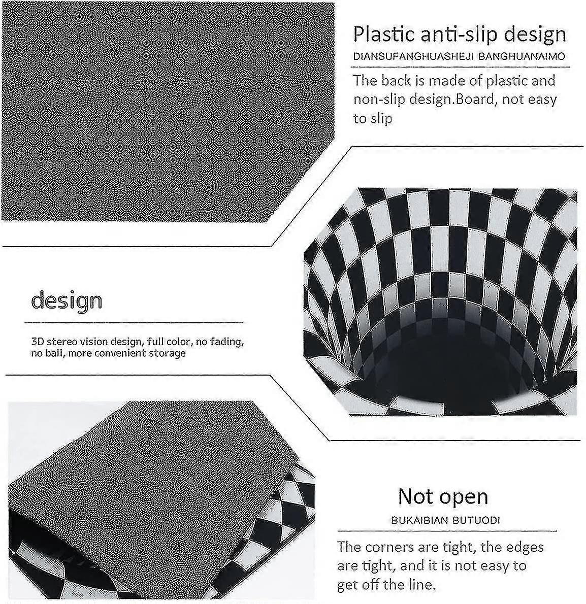 Funny Doormat 40x60cm 3d Non-slip Optical Illusion Indoor Outdoor Doormat For Kitchen Hallway ...