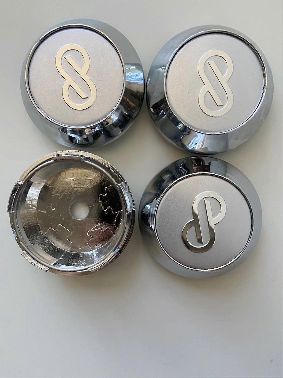 4PCS/Lot 65MM Car Wheel Center Hub Caps for ENKEI Emblem Logo chrome ...