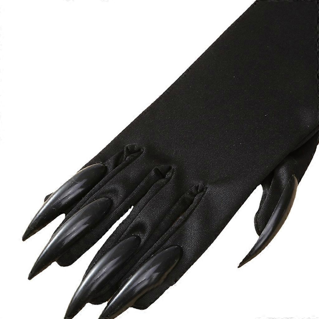 Frightening Vampire Claw Gloves Funny Cosplay Party Wolf Long Nails ...