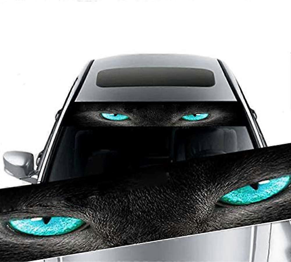 Car Front,Rear Sun Strip Visor Vinyl Decal Windshield Cast Film 3D ...