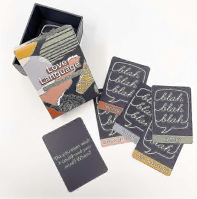 Love Language Card Game 150 Conversation Starter Questions For Couples ...