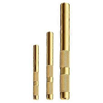 3Pcs Brass Drift Punch Set for Engineering and Construction Non Marring ...