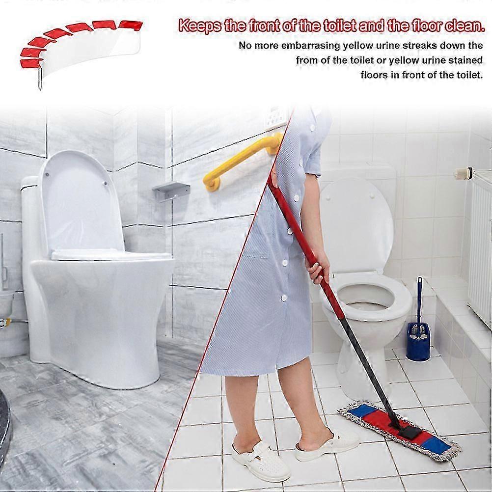 Toilet Seat Splash Guard Transparent Potty Training Pee Splash Guard ...