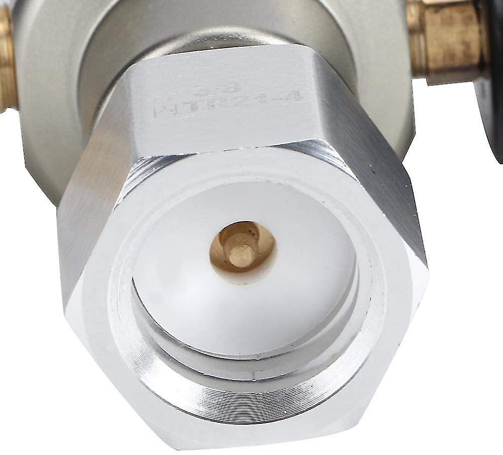 Co2 Pressure Regulator, 2 In 1 Mini Co2 Gas Regulator Soda Pressure ...