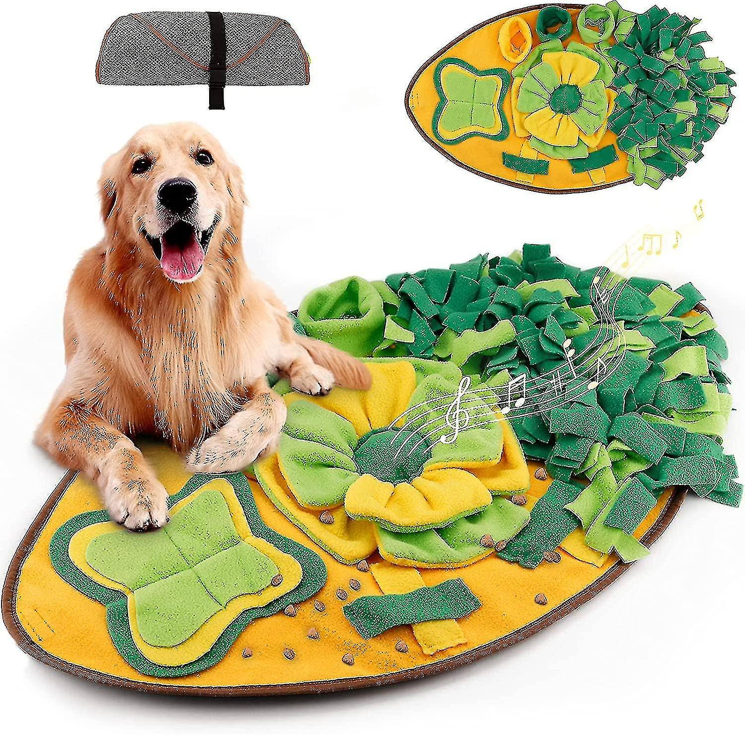Sniff Mat 70*40cm Dog Ducators For Digging Mat Slow Food Toy Sniffing ...
