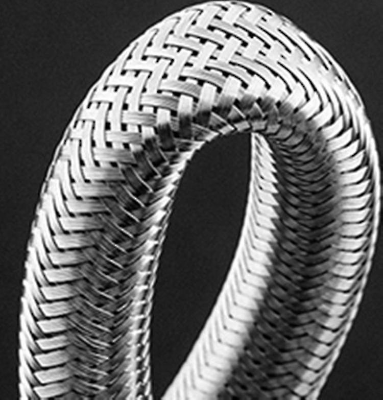 Double Elbow Stainless Steel Washing Machine Hoses With Dual 90 Degree ...