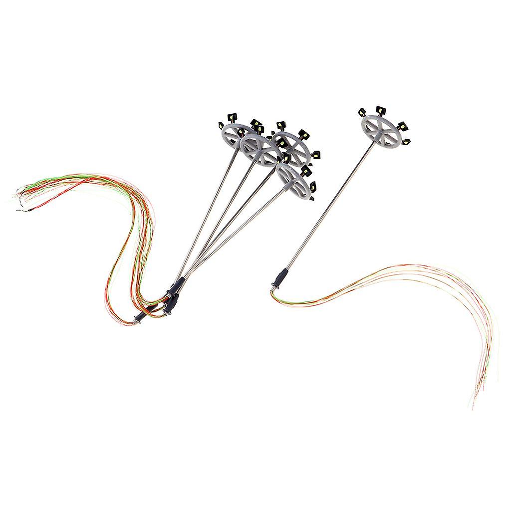 5 Pieces 1:100 Model Lights Lamp for DIY Miniature Layout Street Sand ...