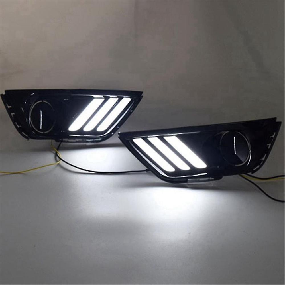 Led Drl Daytime Running Light Led Daylight & White Fog Light For ...