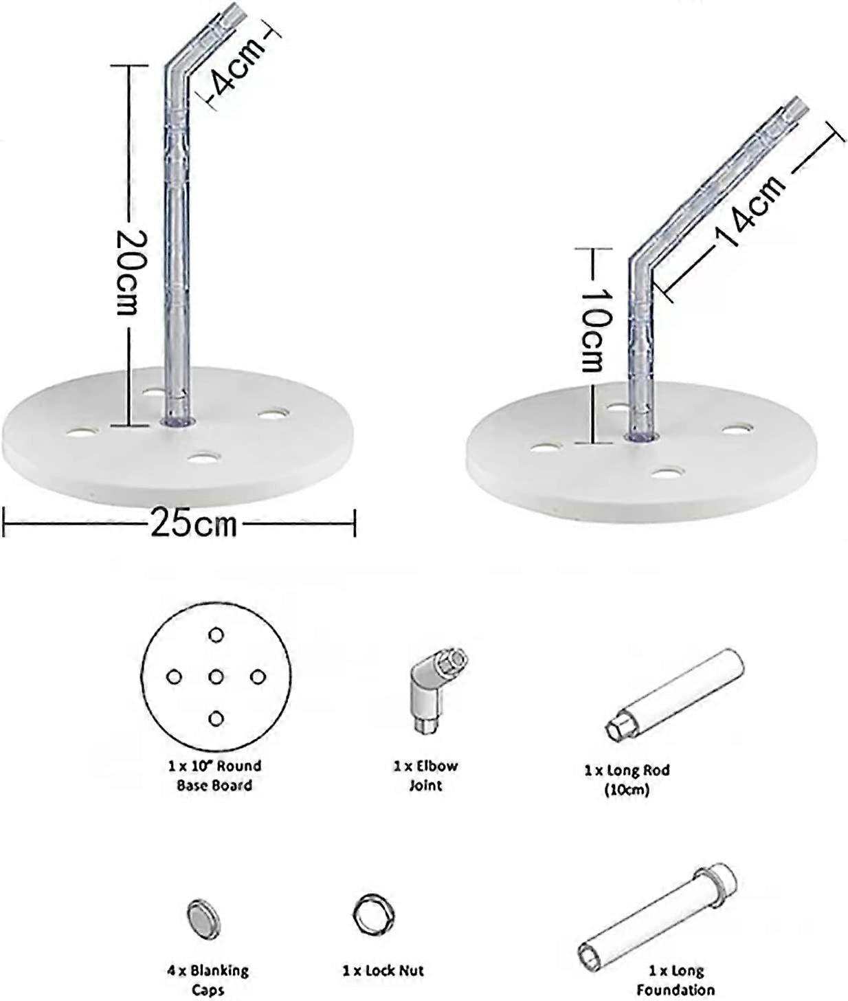 Hanging Decorative Cake Stand Anti Gravity Cake Pouring Kit Reusable ...