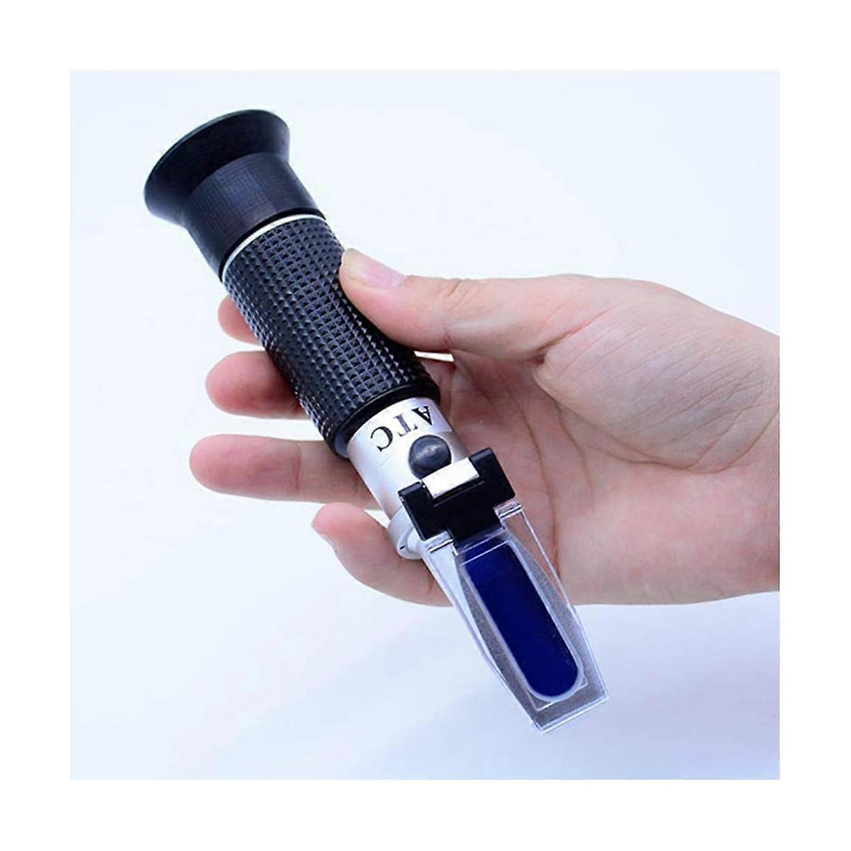 Brix Refractometer with ATC Dual Scale - Specific Gravity & Brix ...