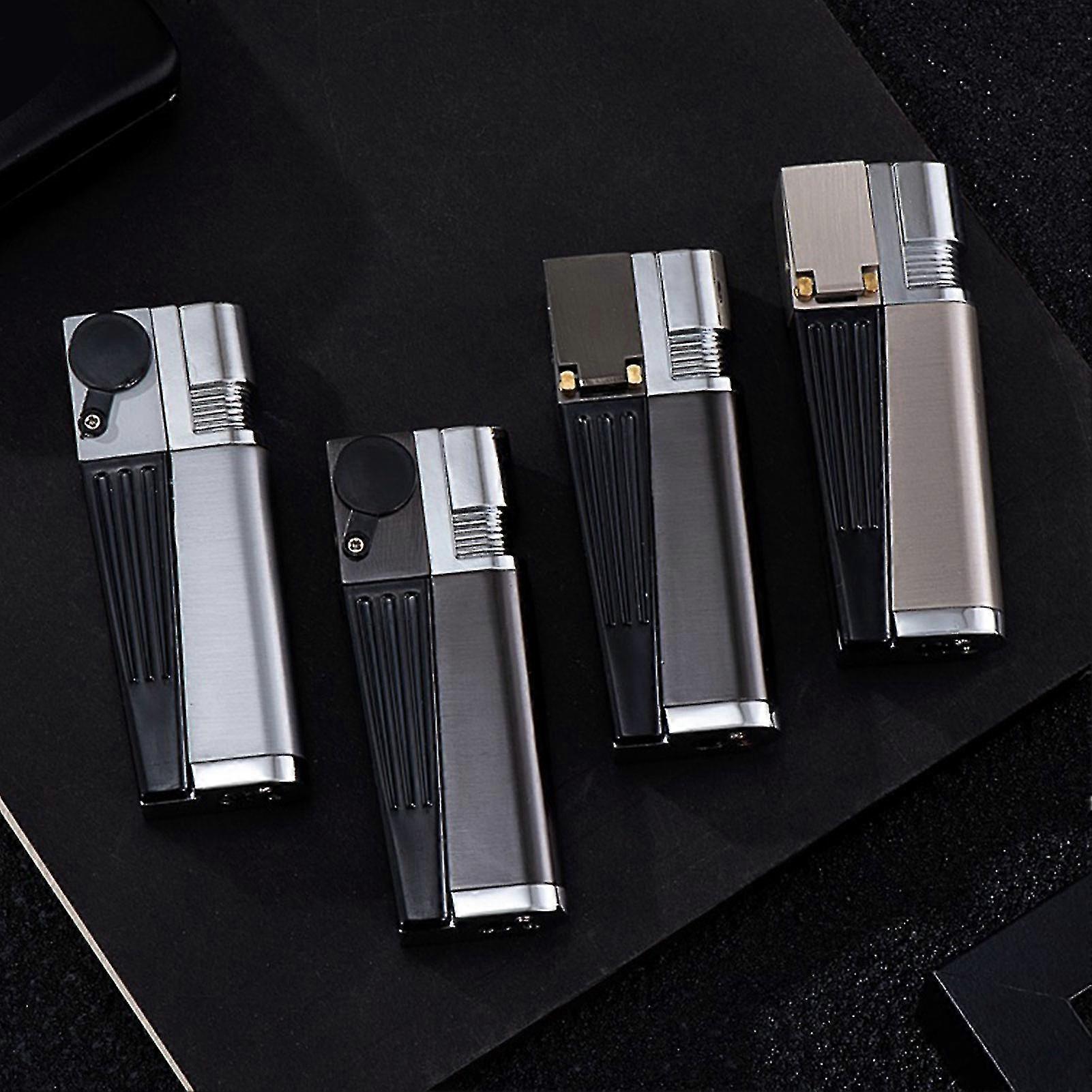 Portable Metal Pipe Lighter Foldable Open Flame Small Lighter For ...