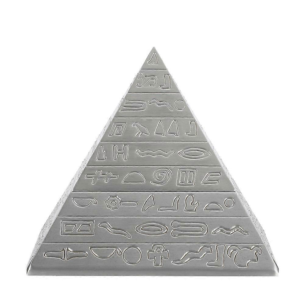 Metal Ashtray with Cover Retro Office Ornaments Smoking Gifts Egyptian ...