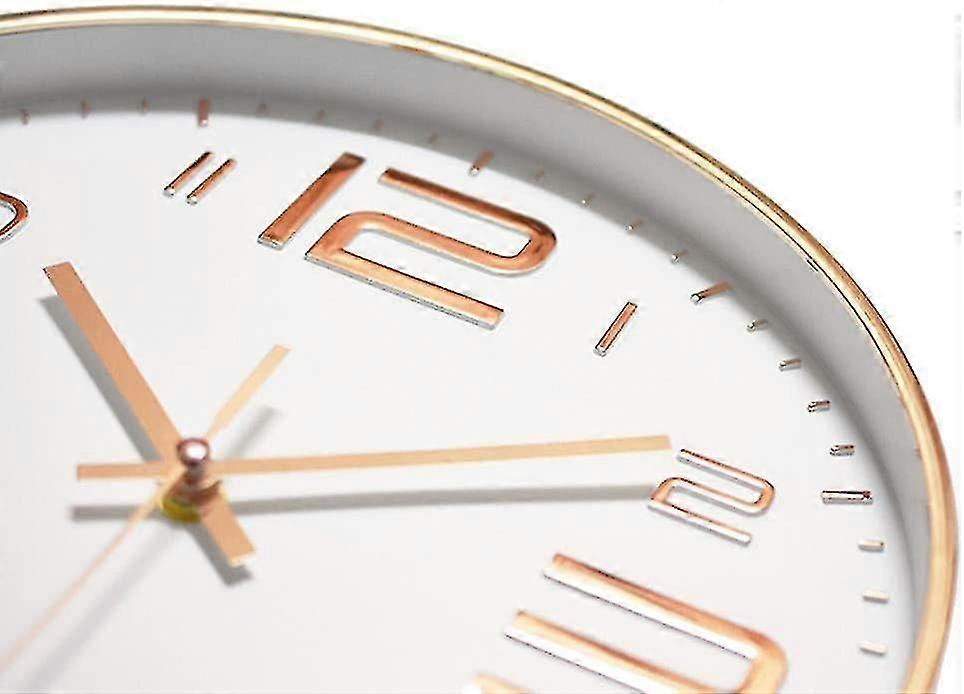 Modern, Quartz, Silent, Wall Clock / Silent Sweeping Second Hand ...