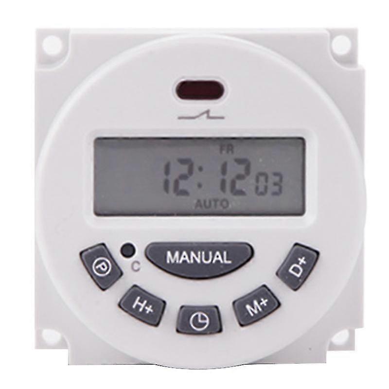 Digital Lcd Power Programmable Timer Time Switch Fruugo Uk