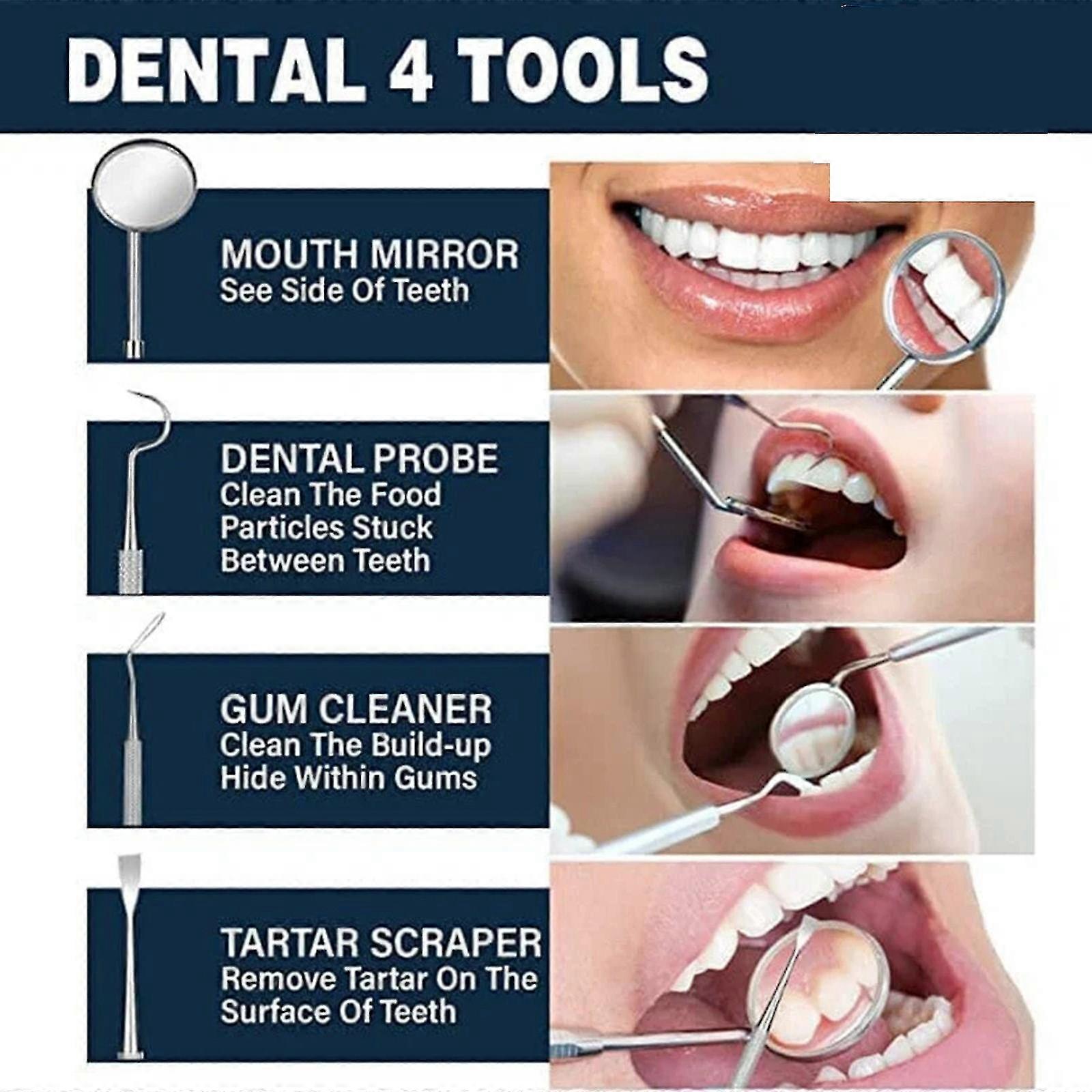 Tooth Repair Kit, Diy Temporary Tooth Replacement Kit & Denture Repair ...