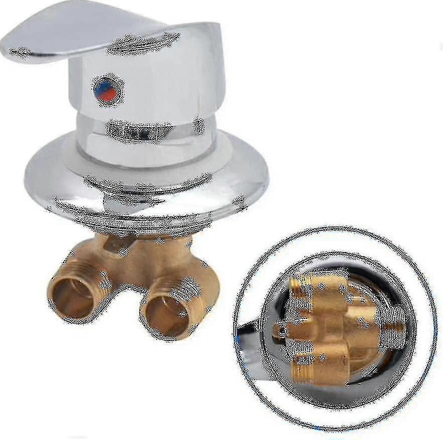 Duschkabin Mixer Kran Mässing Dusch Kran Utlopp Avledare Krom Dusch ...