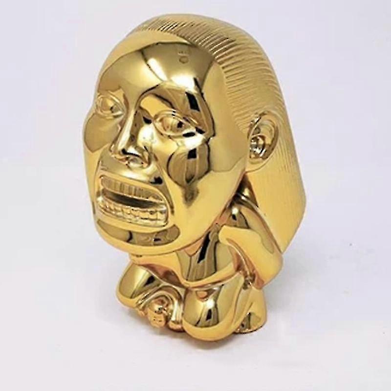 Indiana Jones Statue Golden Icon Decoration Ornaments Suitable For