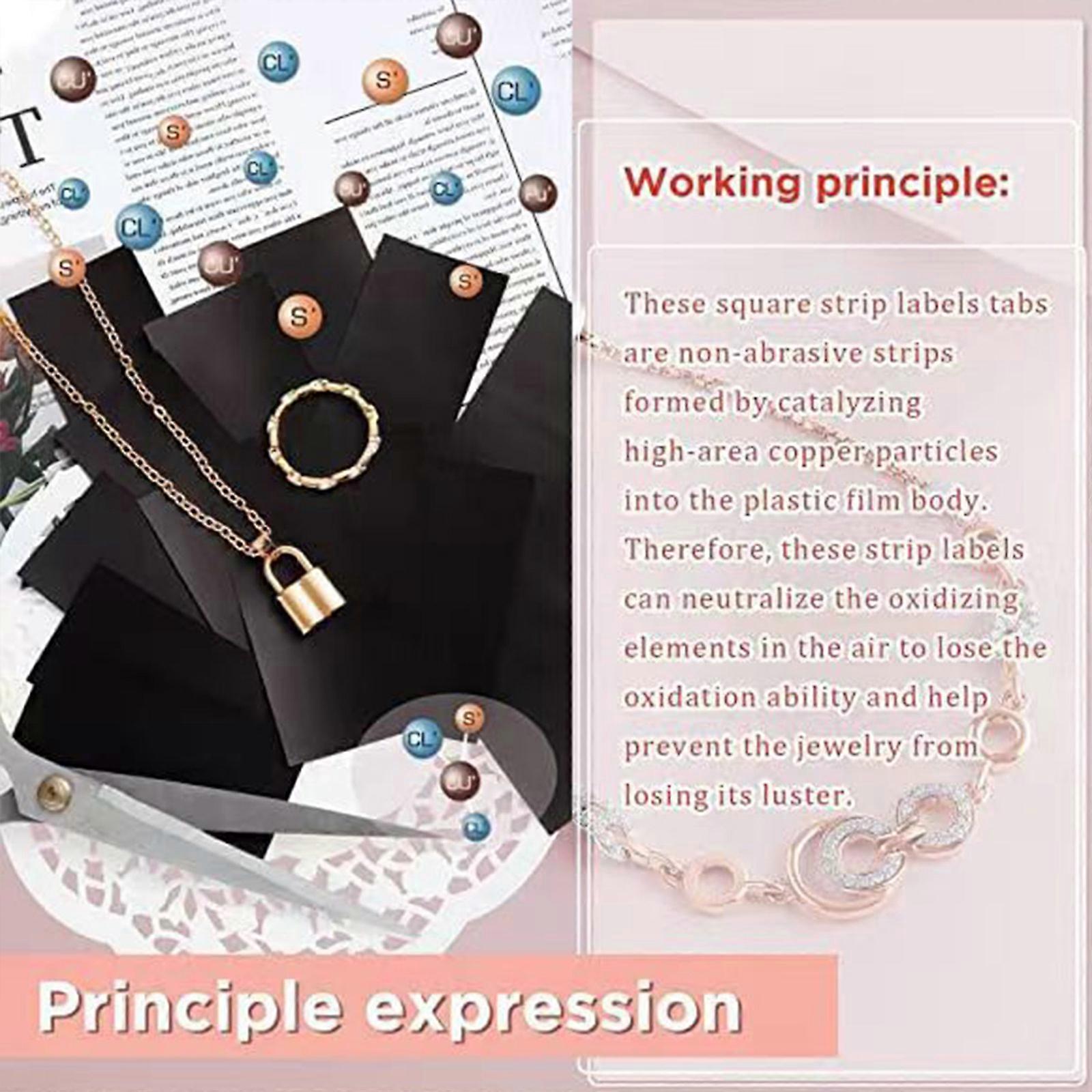 75Pcs Anti Tarnish Tabs Strips Perfect for Jewelry Storage 3 Different ...