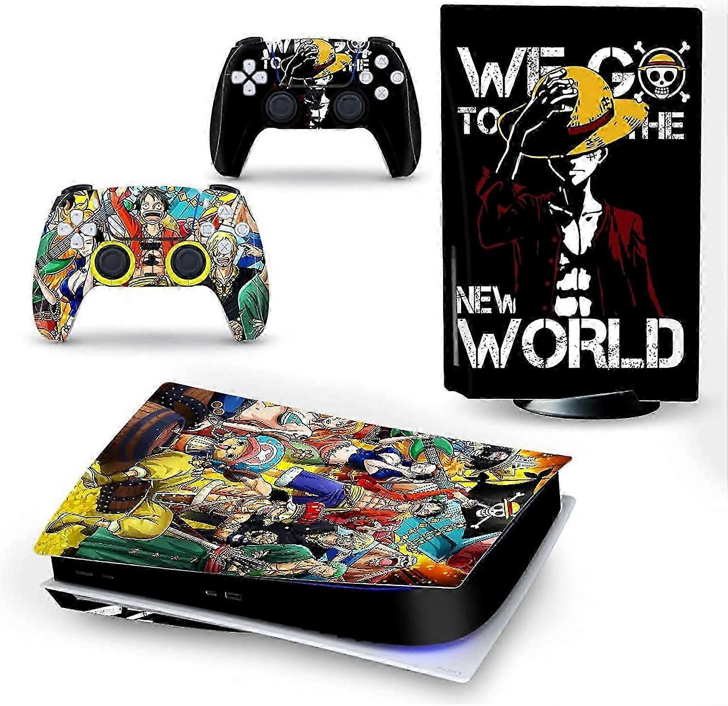 Camouflage Full Set Skin Decal Console Disc Edition Anime, Sticker ...