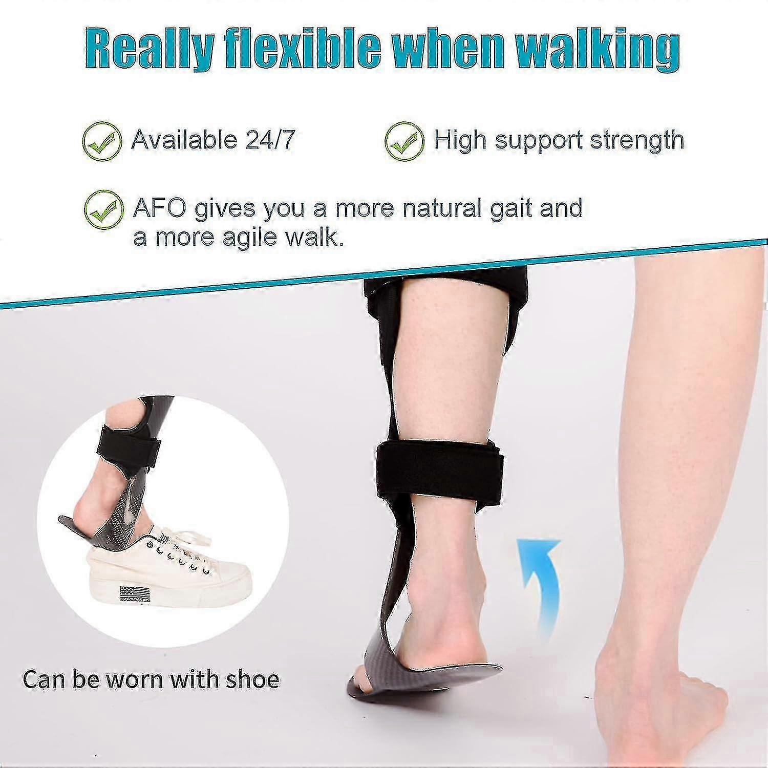 Brace Lightweight Ankle Foot Orthosis Foot Drop Brace Afo Rehabilitator ...