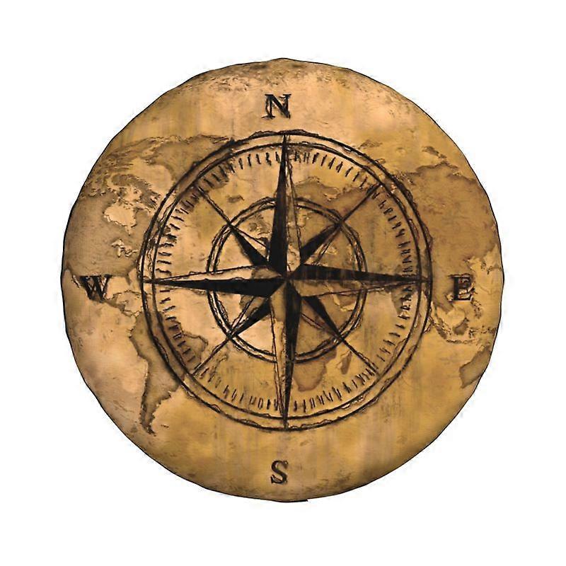 Compass rose and world map spare tire cover for toyota rav4 jeep rv suv ...