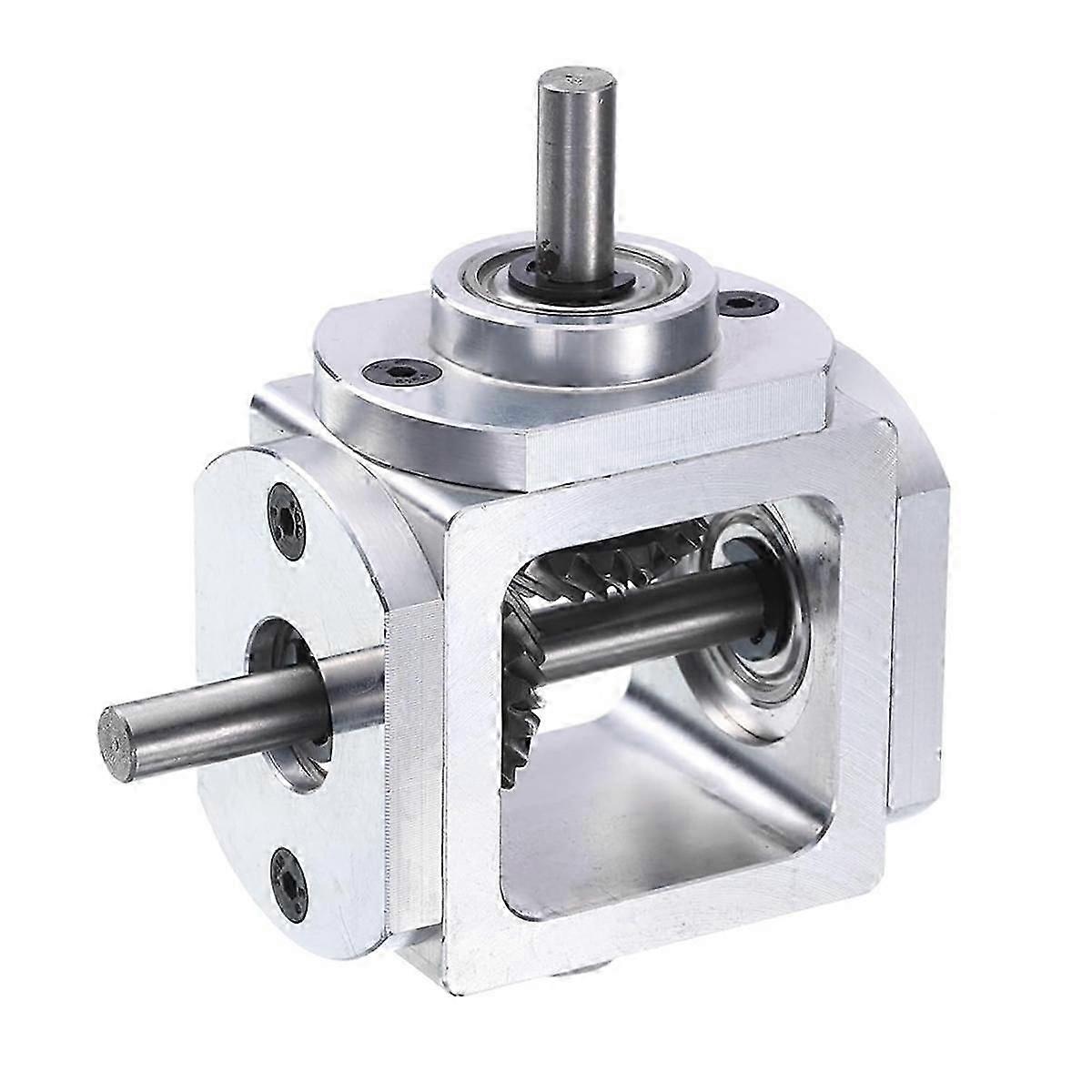 Gear-Box 90 Degree Right Angle Bevel Gear-Box 1:1 Single Output Shaft 1 ...