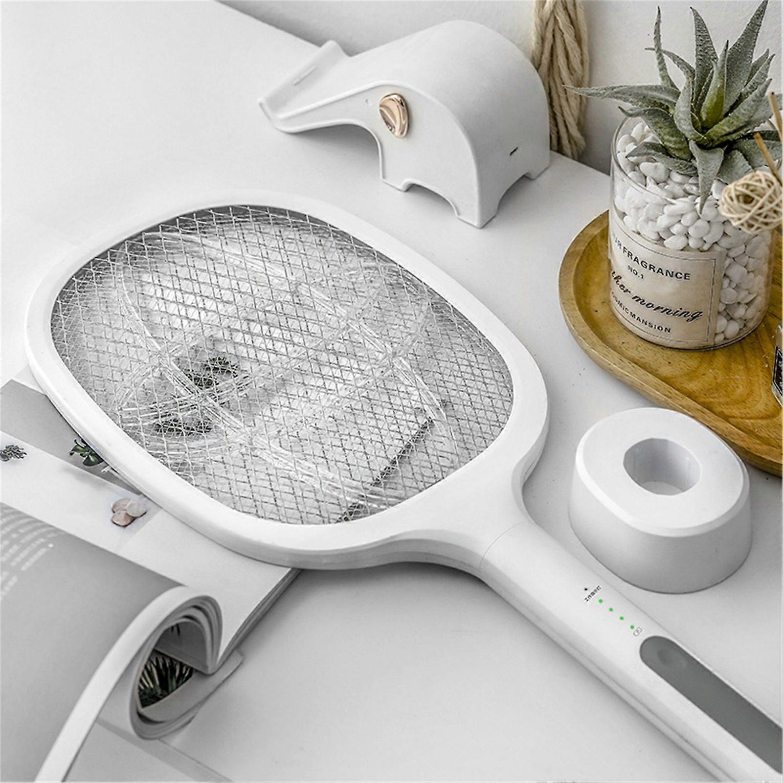 Electric Mosquito Swatter 5V 1A Rechargeable Efficient 2 in 1 Electric ...