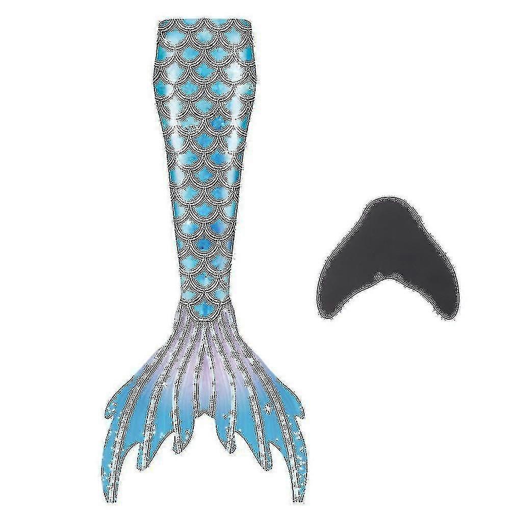 Sjöjungfrustjärtar för simning för barn och vuxna med monofena ...