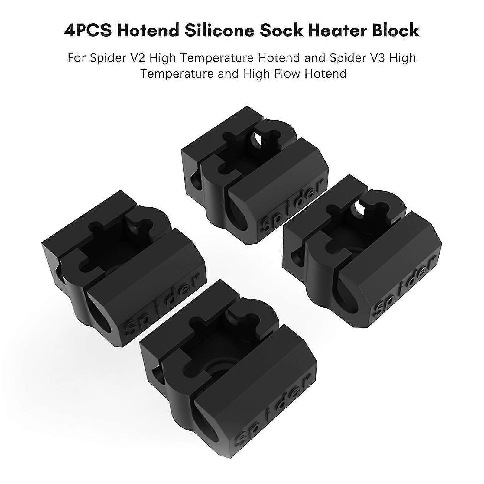Creality Hotend Silicone Sock Heater Block for Spider V2 High ...
