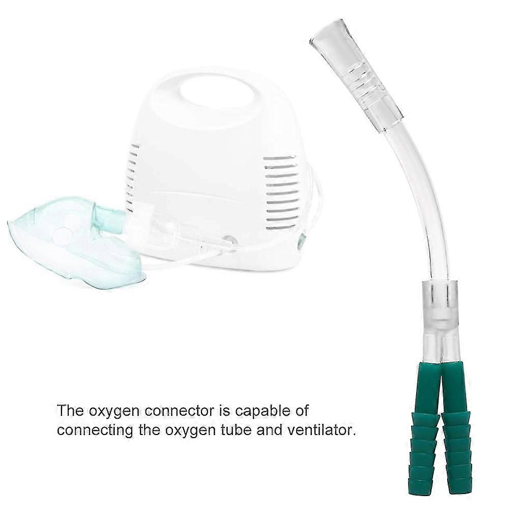 Three-way Oxygen Tube Oxygen Tee Connector Ventilator Accessory For ...