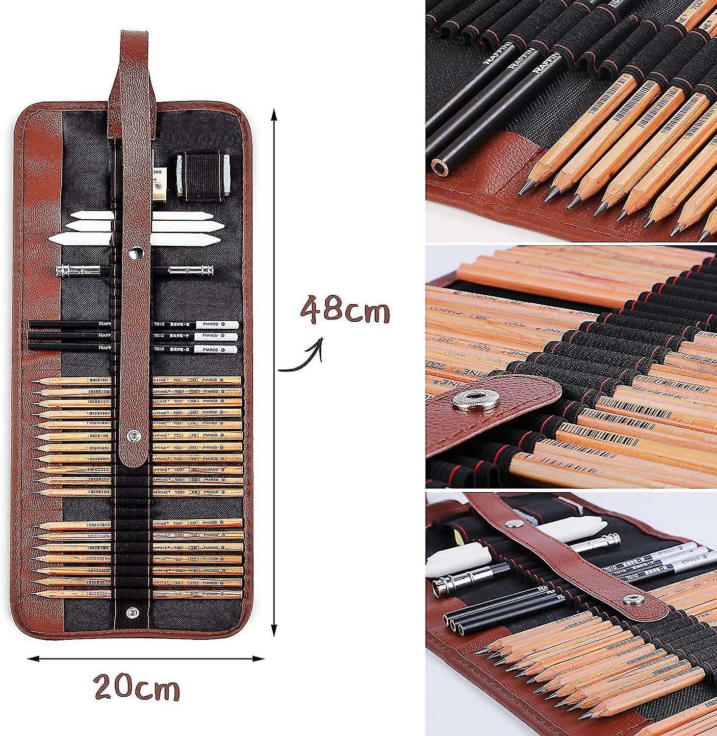 Zk-drawing And Sketching Pencil Set, Drawing Supplies Artist Drawing ...