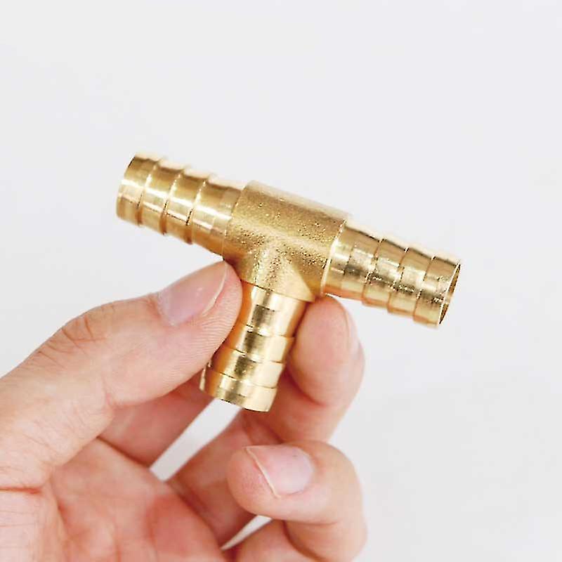 3mm-25mm Brass Splicer Pipe Fitting Connector Hose Bar Gas Copper ...