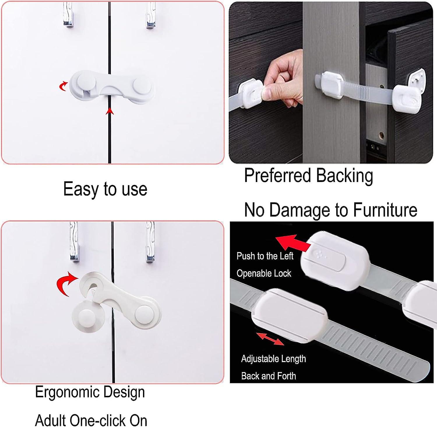 Child Safety Locks, Baby Safety Cabinet Locks, Child Proofing Cabinet ...