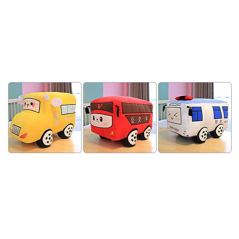 Large Car Shaped Plush Toy Stuffed Cartoon Vehicle Plushies Cushion ...