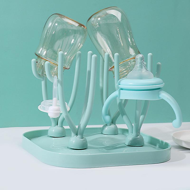 Baby Bottle Drying Rack with Drying Stand Detachable Baby Bottle Drying ...