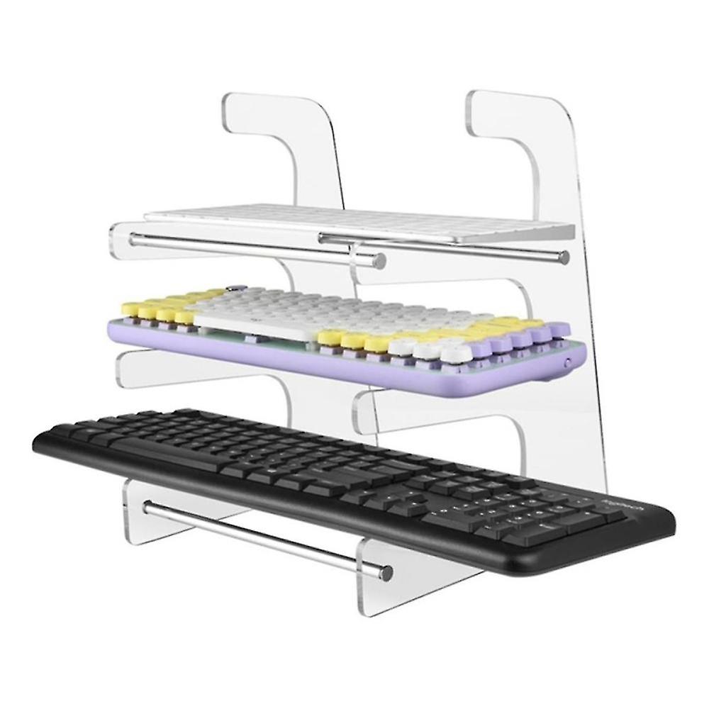 3-tier Mechanical Keyboard Holder Display Stand Keyboard Shelf For ...
