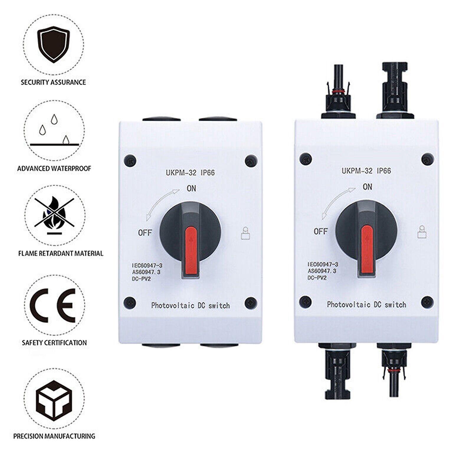 Solar PV Changeover Switch DC Disconnect Switch Disconnect Switch 32A ...