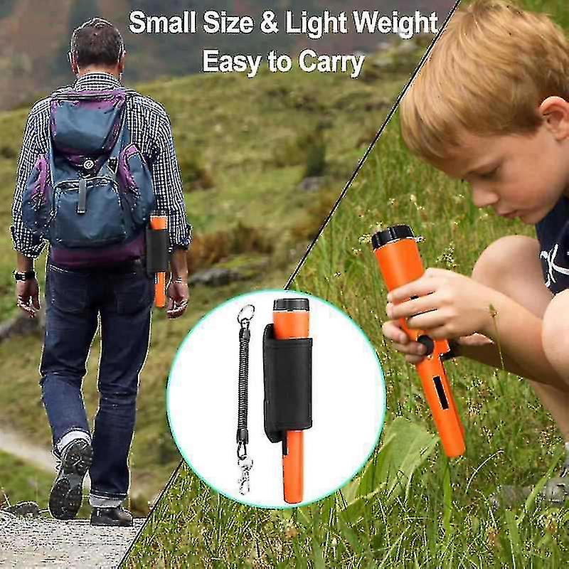 Handheld Metal Detector 360 Side Detection With Led Pinpoint Metal ...