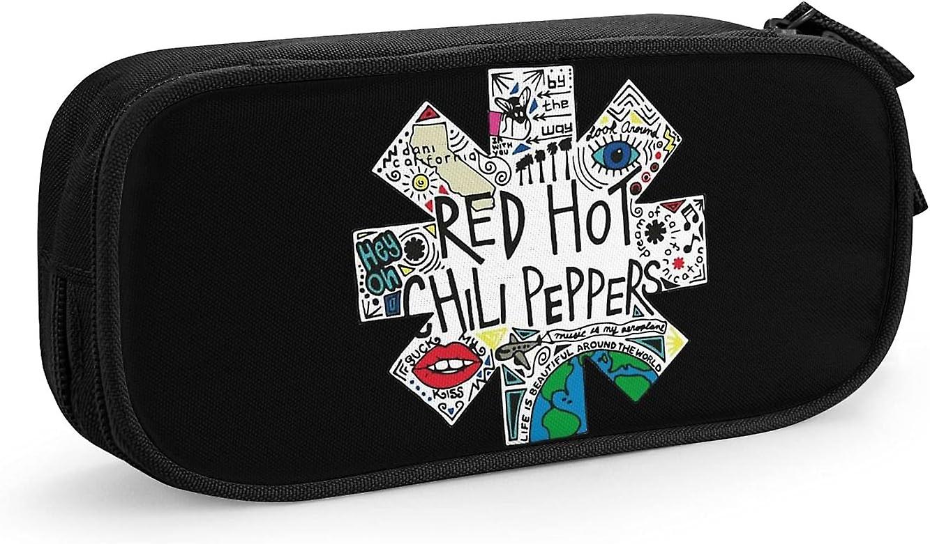 Younini Red Hot Chili Pep Pers Logo Cute Pencil Case, Large Pencil ...