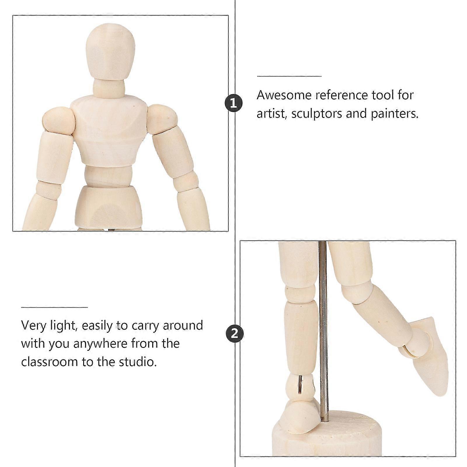 3 Pcs Aew Action Figures Posable Mannequin Full Body Manikin Manikin ...