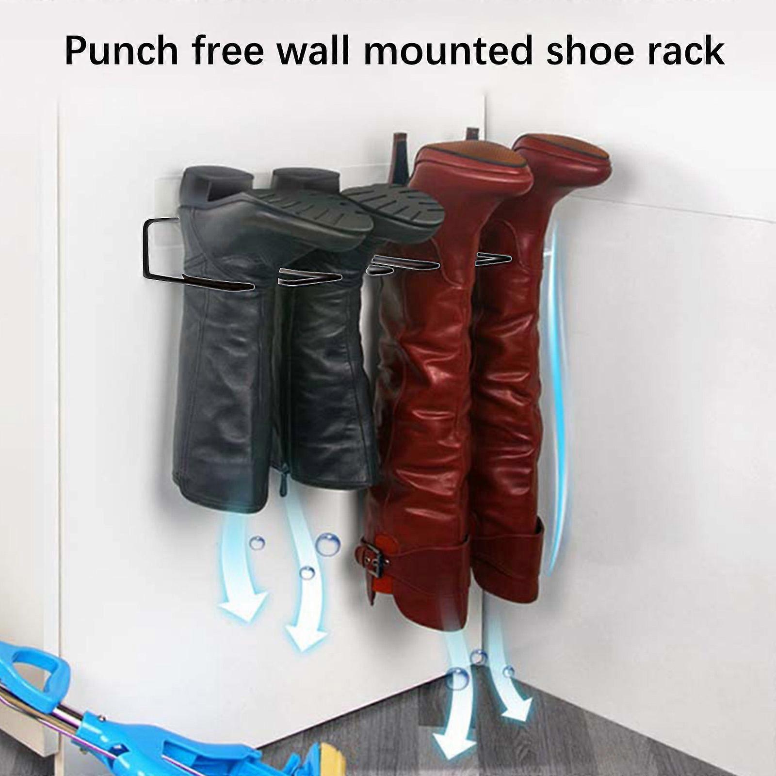 High Boot Shoe Rack Punch Convenient Shoe Rack Rear Door Shoe Boot Rack ...