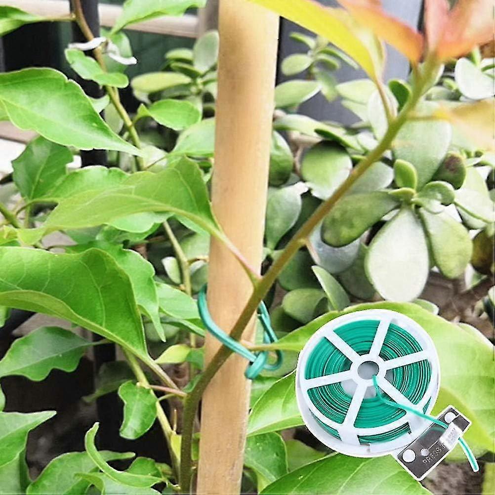 2 Rolls Of Garden Tie (50 Meters Per Person, Green), Garden Twisted ...