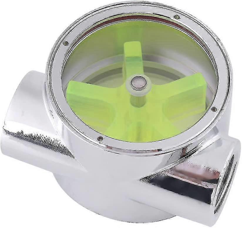 Water Flow Indicator, Standard Female To Female Thread Sight Flow ...