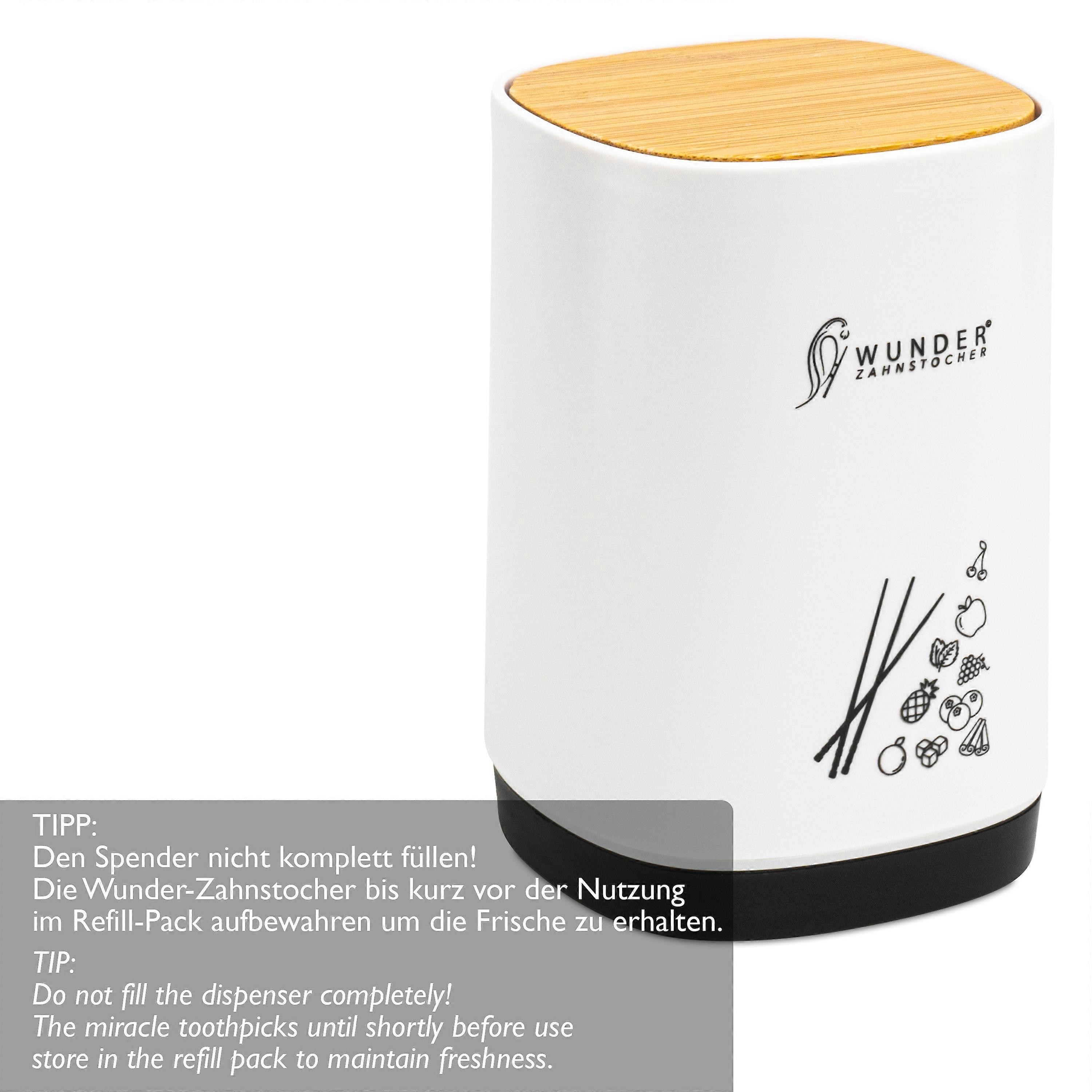 Miracle Toothpick - 1x Peach/Ice Refill Miracle Toothpick with Flavor ...