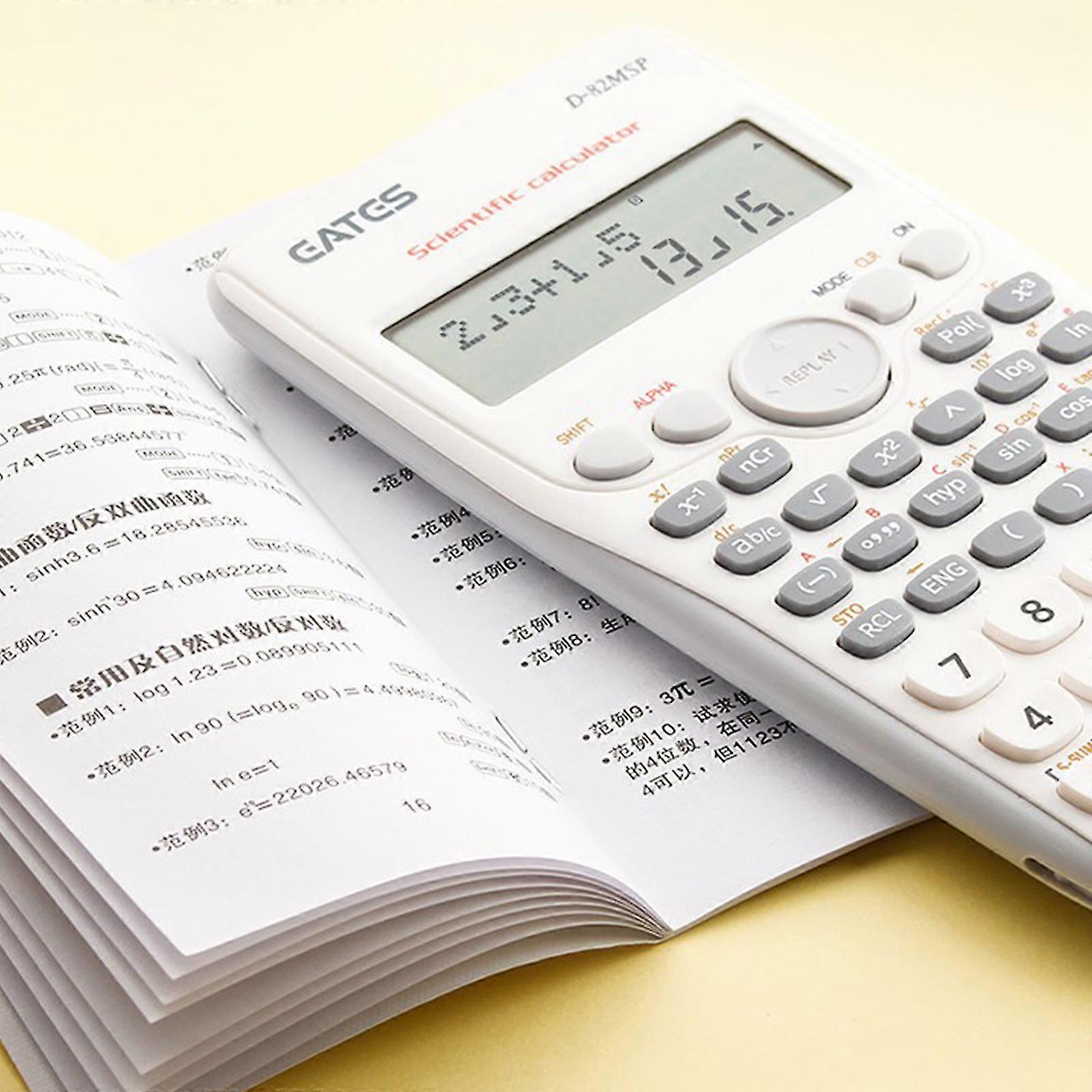 240 Functions Scientific Calculator 82MSP Students Mathematics Tool 2 ...