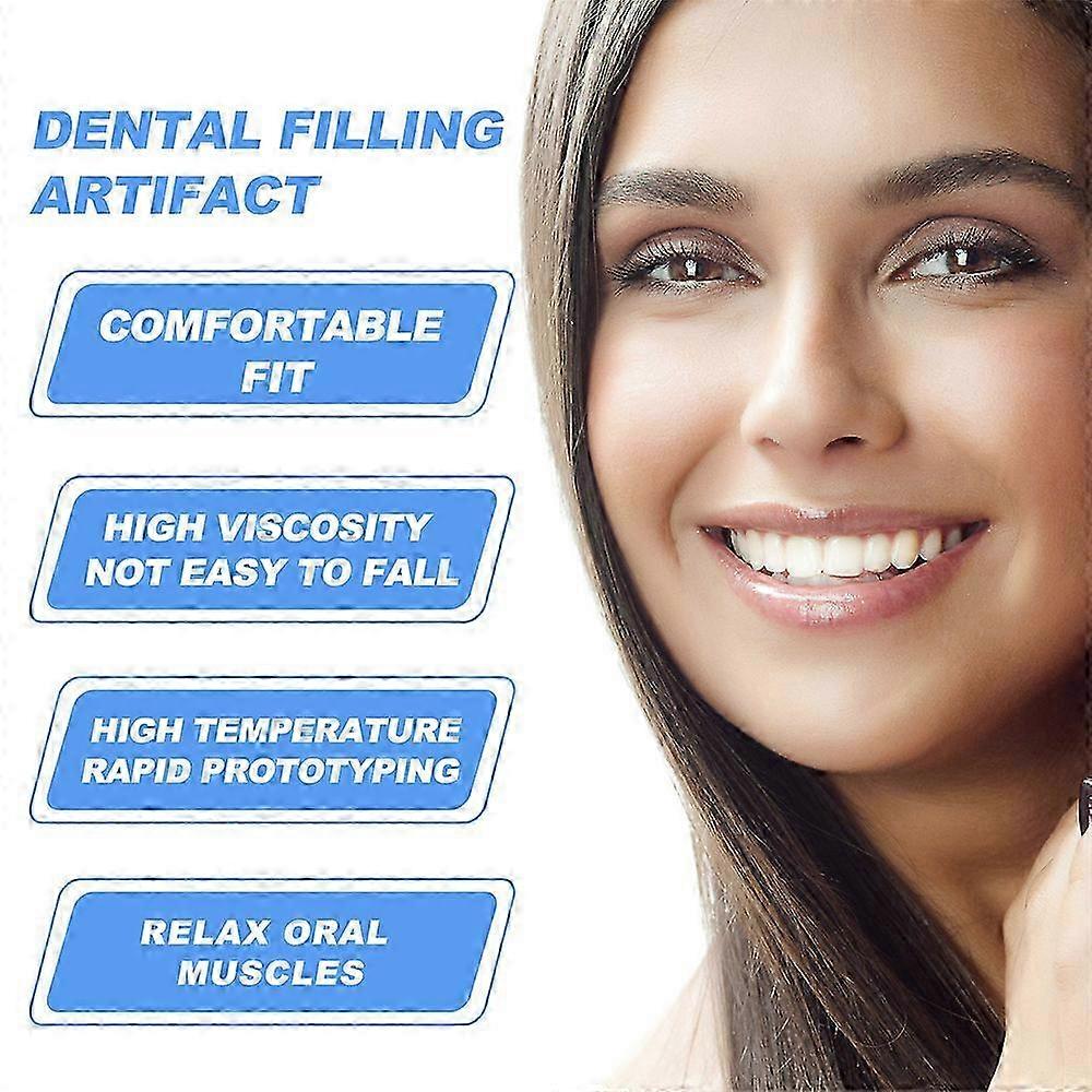 Resin Tooth Repair Glue Shapeable Teeth Gaps Filling Solid Glue ...