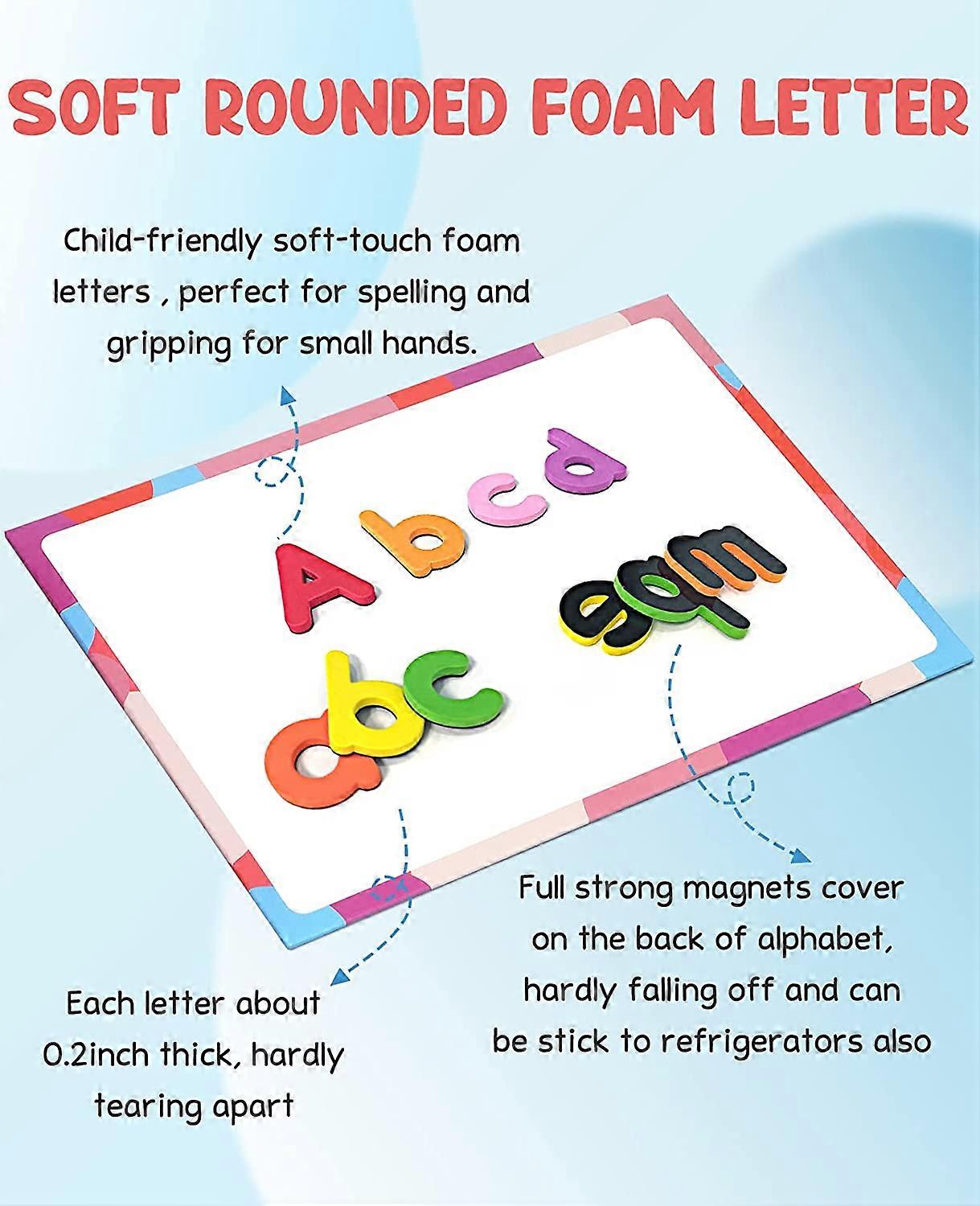 Gamenote Classroom Magnetic Alphabet Letters Kit 234 Pcs with Double ...
